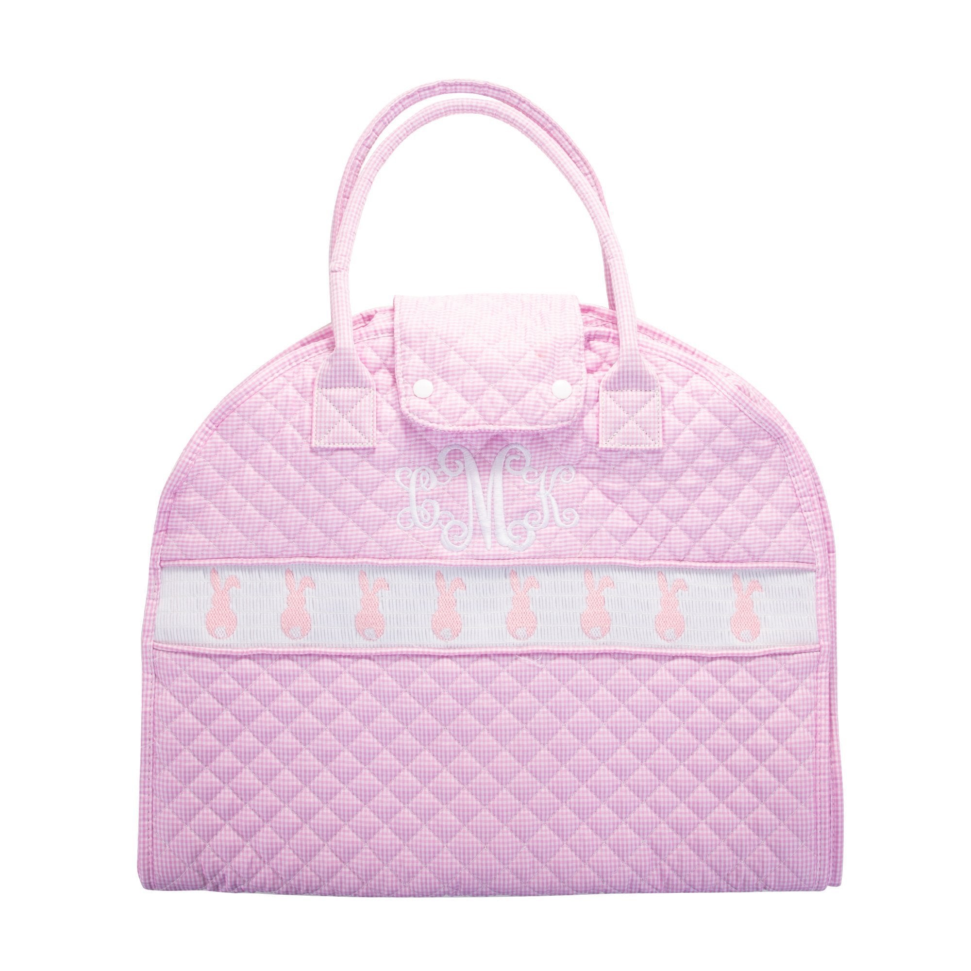Pink Bunny Smocked Garment Bag – Mainstreet Collection Wholesale