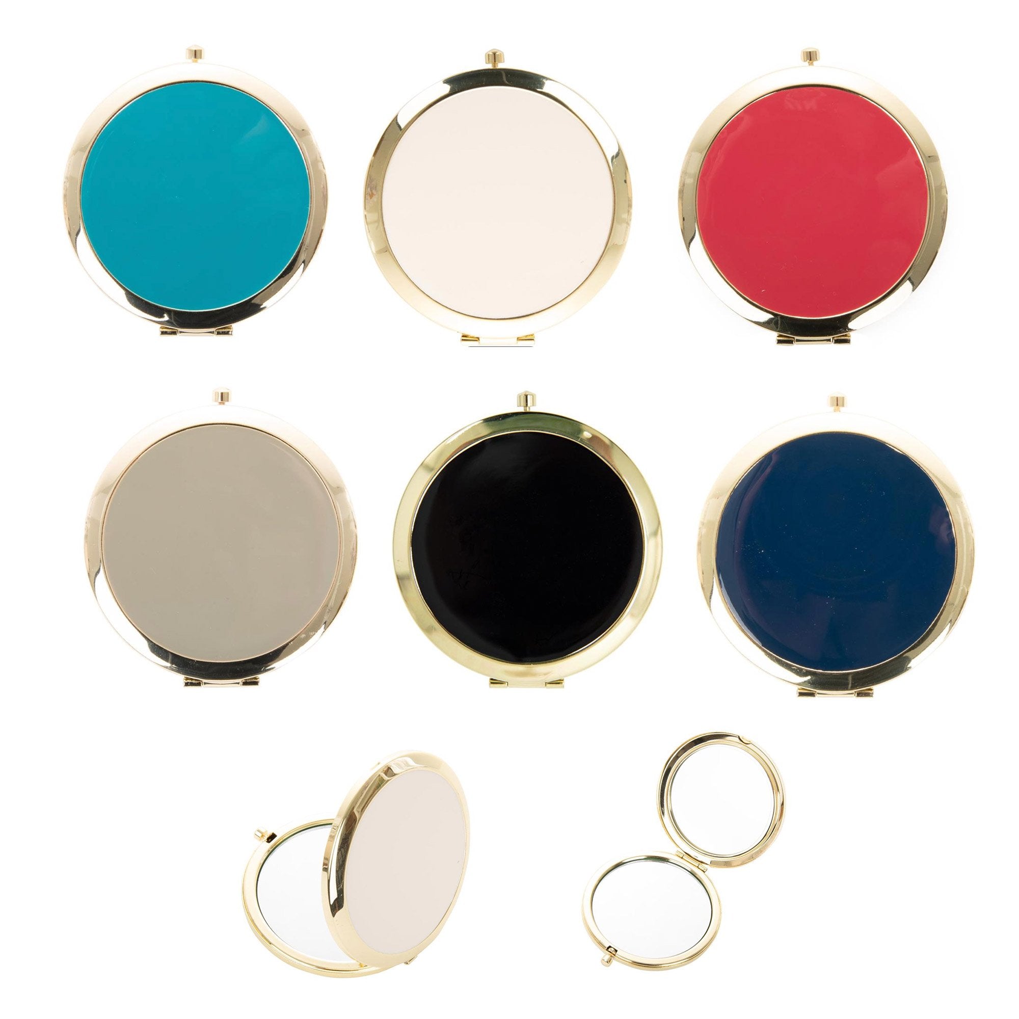 Enamel Compact Mirror – Mainstreet Collection Wholesale